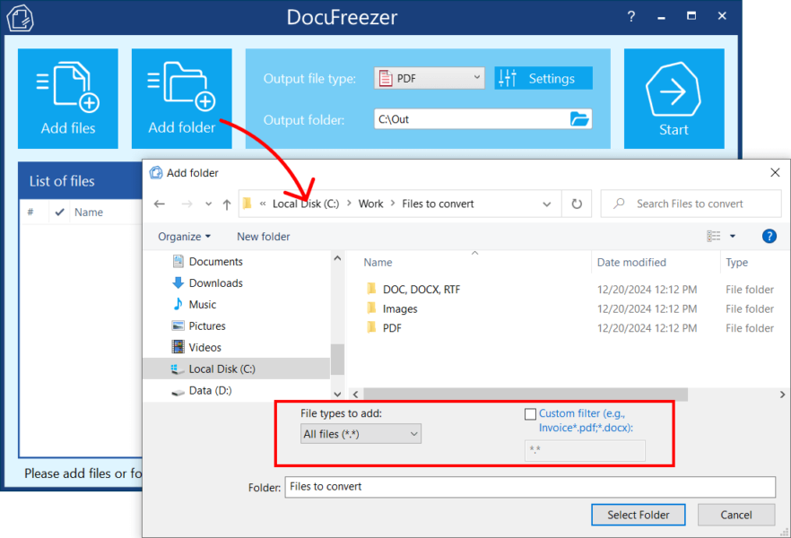 How to Add Files to DocuFreezer: Using Drag-and-Drop, Excel, and More