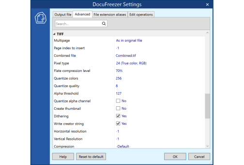 DocuFreezer Features