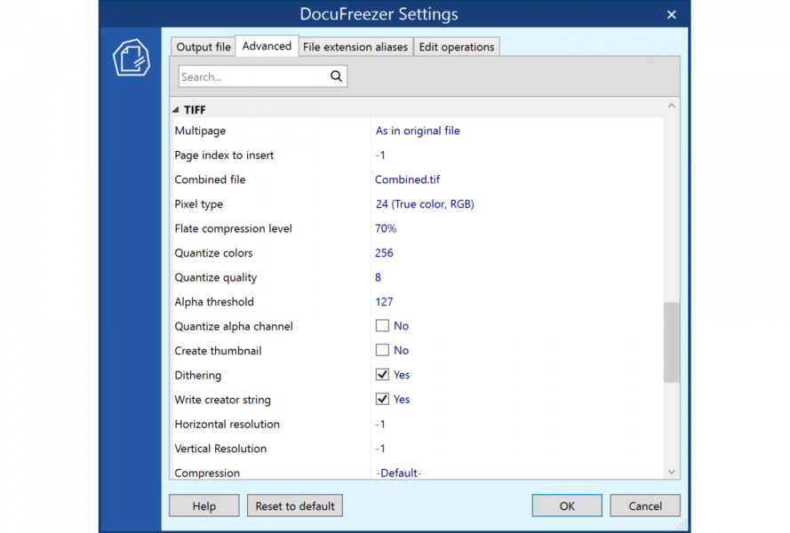 DocuFreezer Features