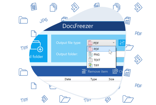 DocuFreezer Features