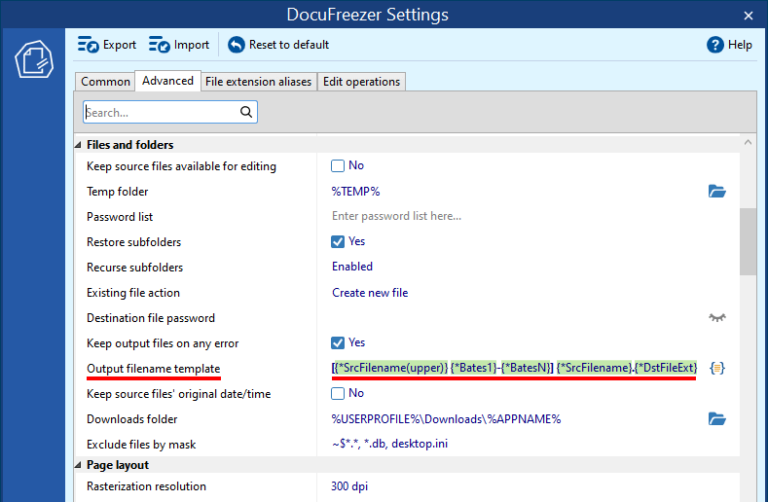 How to Add Bates Numbering to PDF Pages and Filenames in DocuFreezer ...