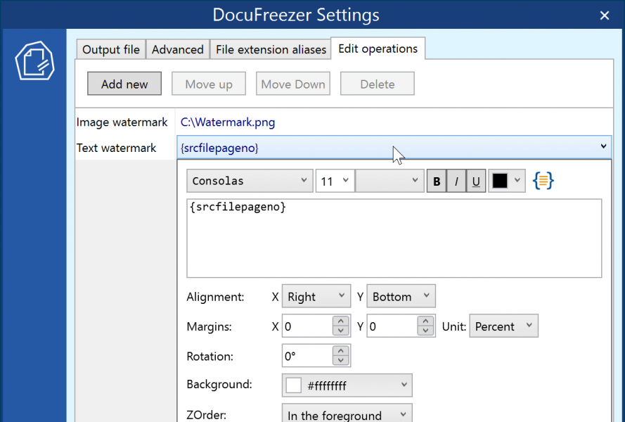 DocuFreezer Features